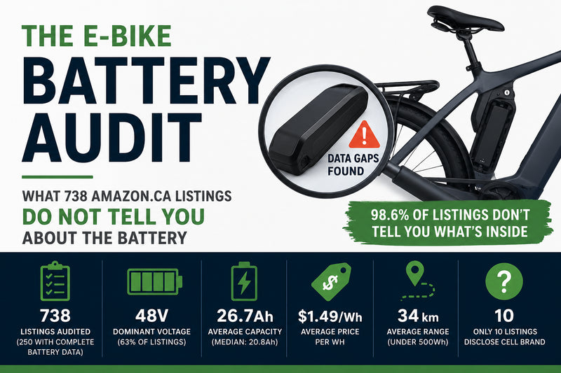 The E-Bike Battery Audit: What 738 Amazon.ca Listings Do Not Tell You ...