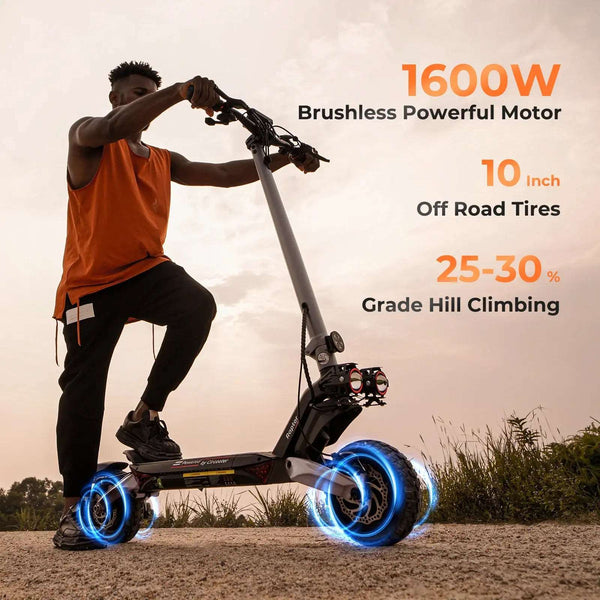 Circooter Raptor Pro 1600W Electric Scooter - Street Rides