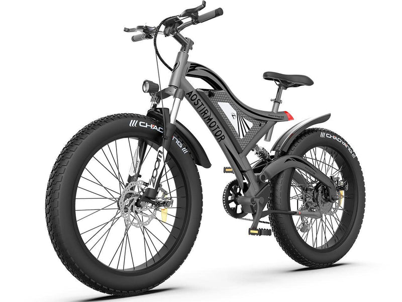 AOSTIRMOTOR S18 All Terrain Mountain E-Bike - Street Rides
